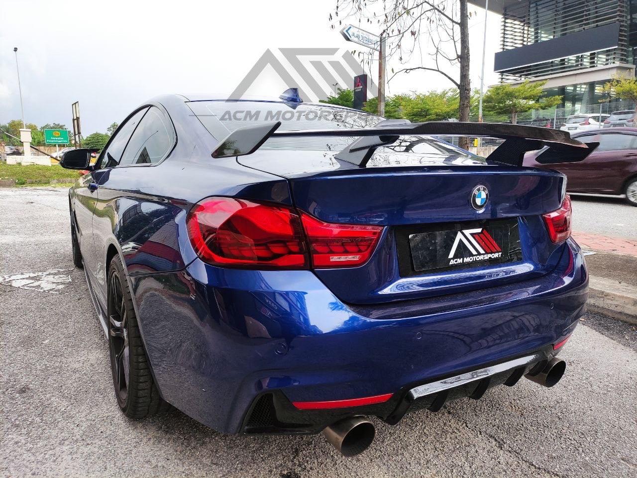 Bmw f32 Gt wing dry carbon – ACM Motorsport