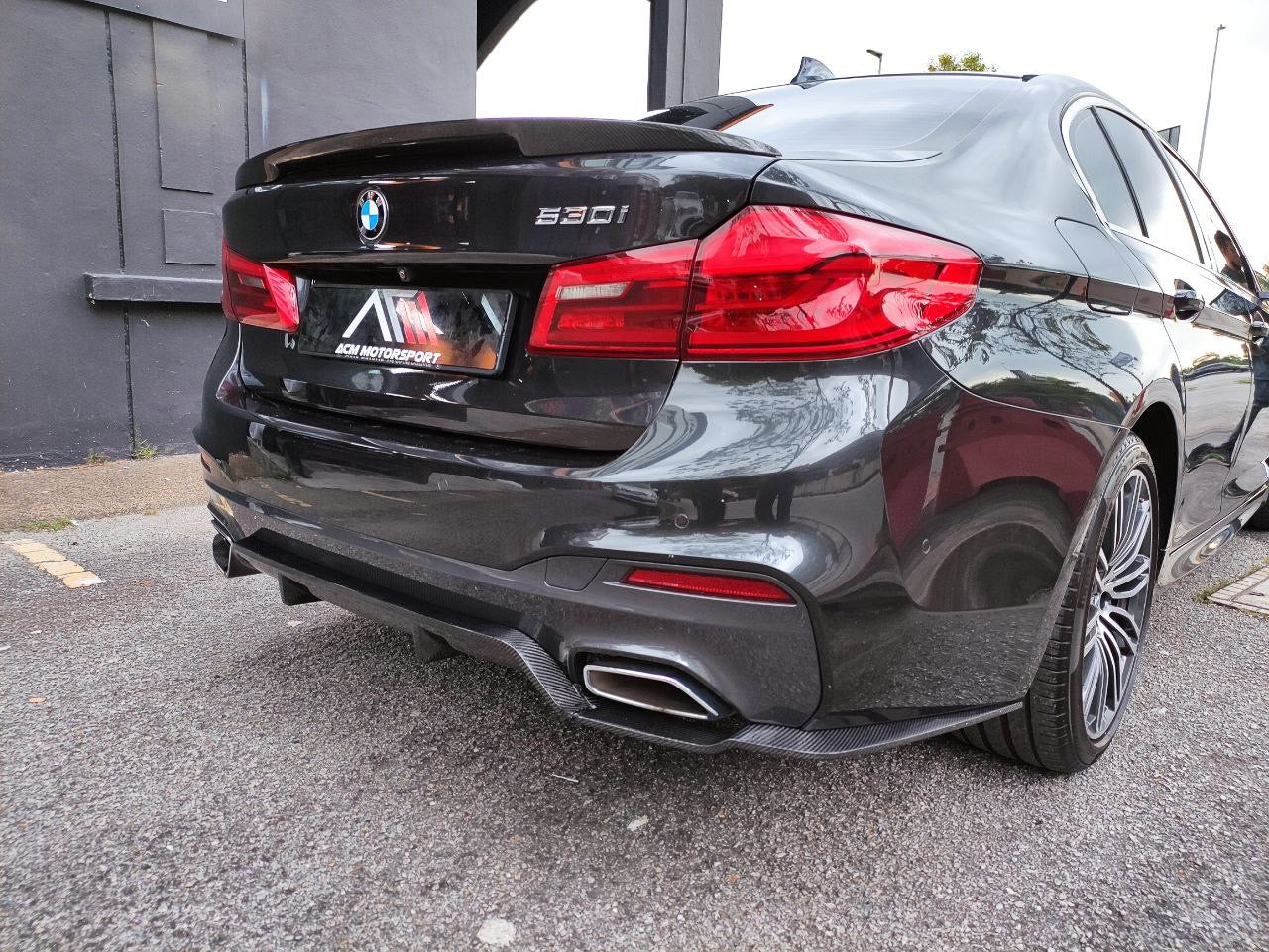 Bmw G30 performance spoiler – ACM Motorsport