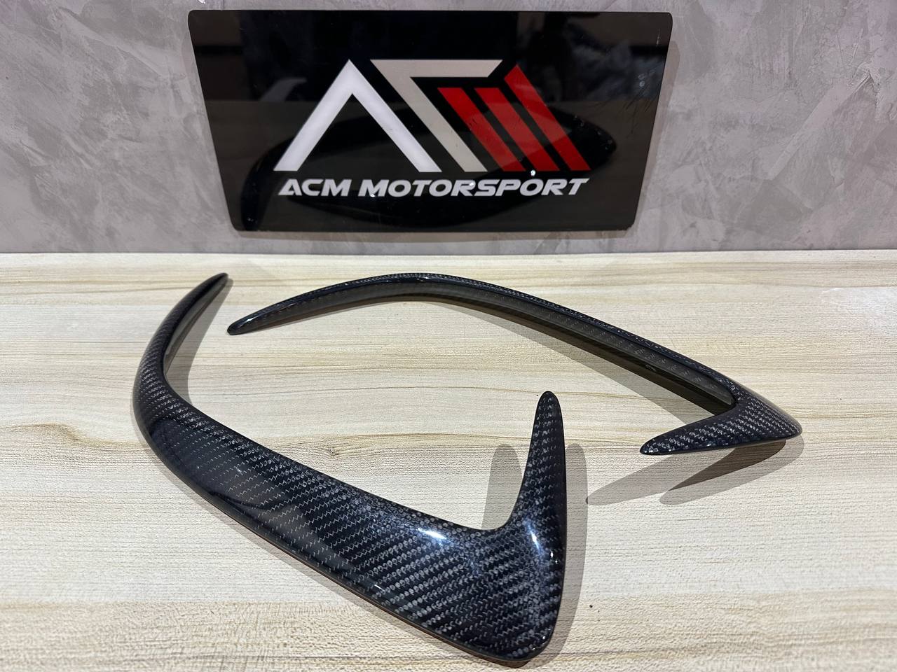 Mercedes benz W117 AMG rear bumper canard – ACM Motorsport